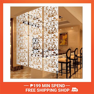 Flower Hanging Screen Curtain Room Divider Partition Wall | Shopee ...
