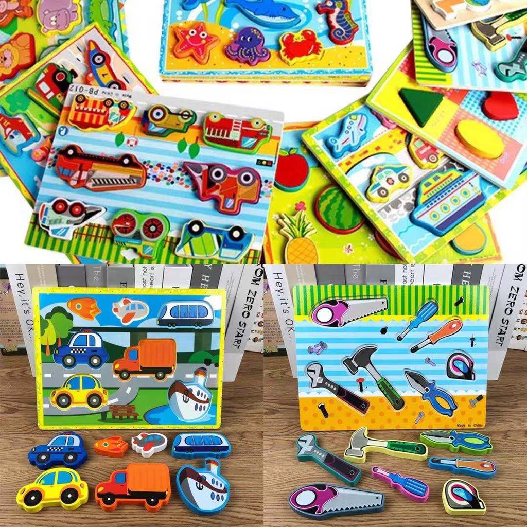 K2-shop 3D Puzzle Wooden Educational Toys | Shopee Philippines