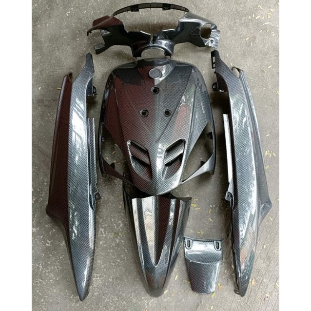 Mio 1 fairings/kaha 5vv Carbon | Shopee Philippines