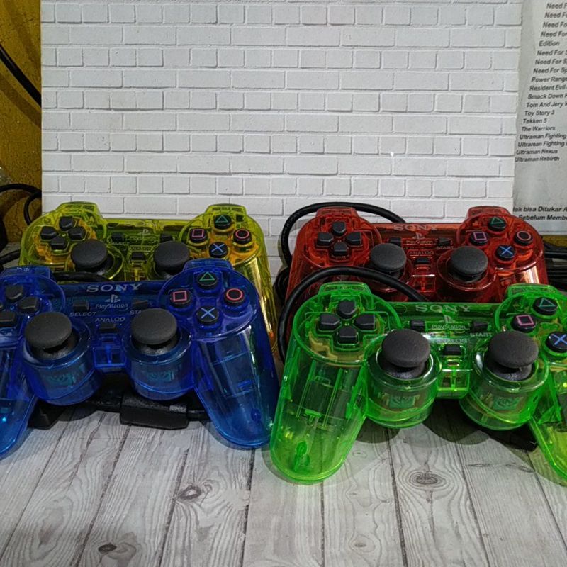 Good Quality Transparent Factory ORIGINAL PS2 Stick, Dual Shock Plastic ...