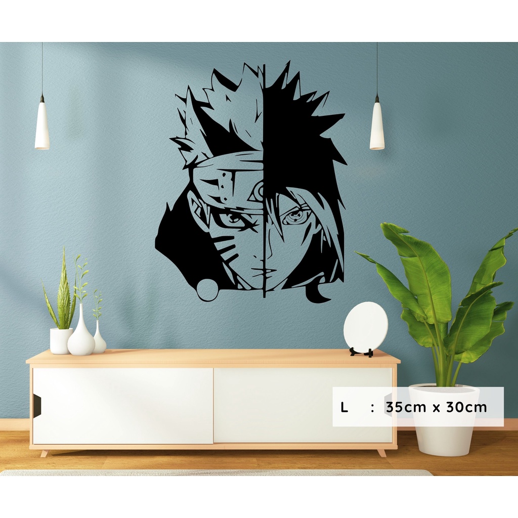 Naruto wall Decal Vinyl sticker (Anime design) | Shopee Philippines