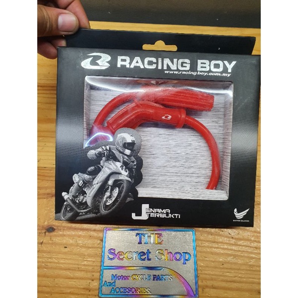 Spark plug cap RACING BOY for motorcycle | Shopee Philippines