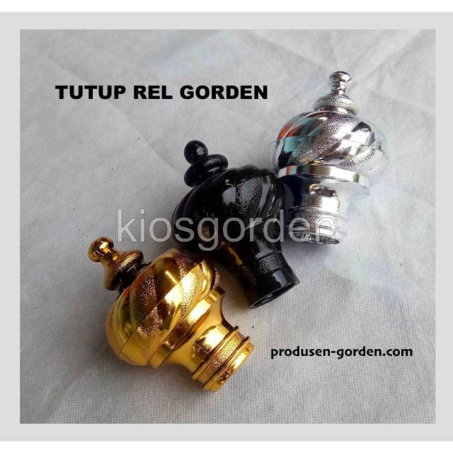 ROUND CURTAIN RAIL COVER/ Curtain Rail Ends/ Hordeng End Hubcaps ...