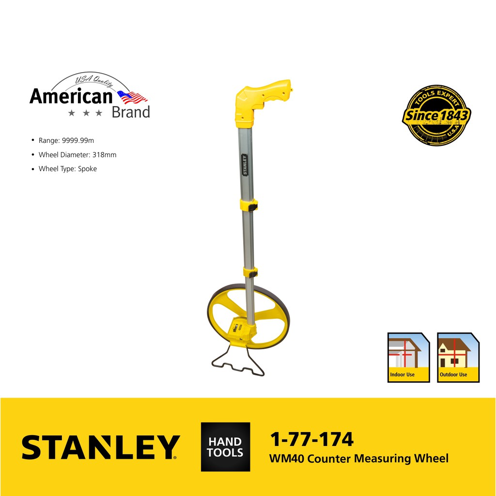 Stanley ST77174 Counter Measuring Wheel | Shopee Philippines