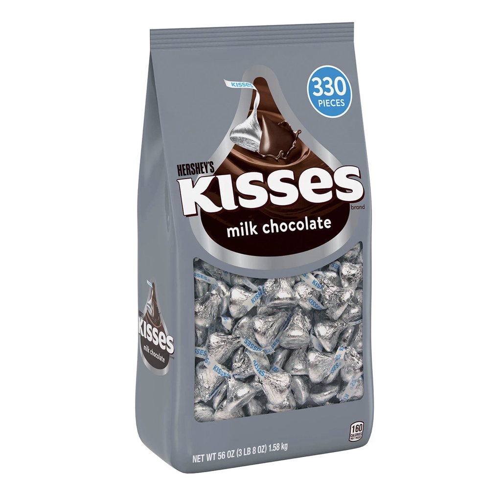 Hershey's Kisses Milk Chocolate Large Sharing Bag | Shopee Philippines