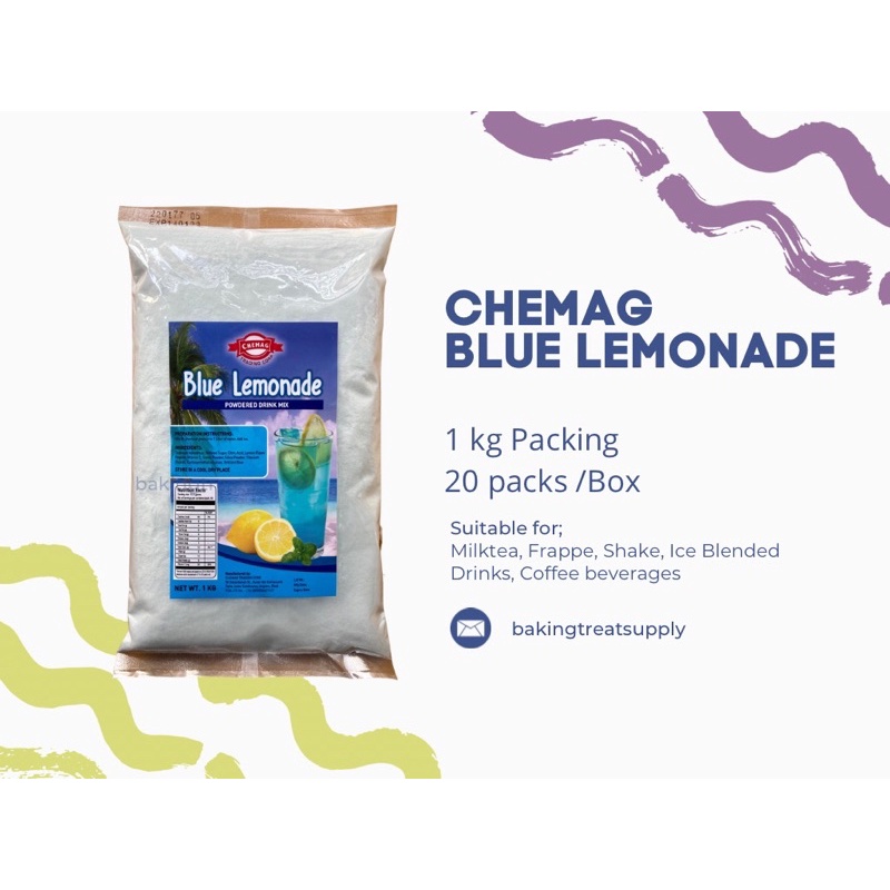 Chemag Blue Lemonade 1kg | Shopee Philippines