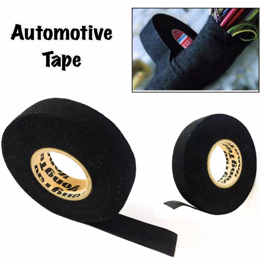 COS(4551)(19mmx15m) CLOTH AUTOMOTIVE WIRING HARNESS TAPE | Shopee ...