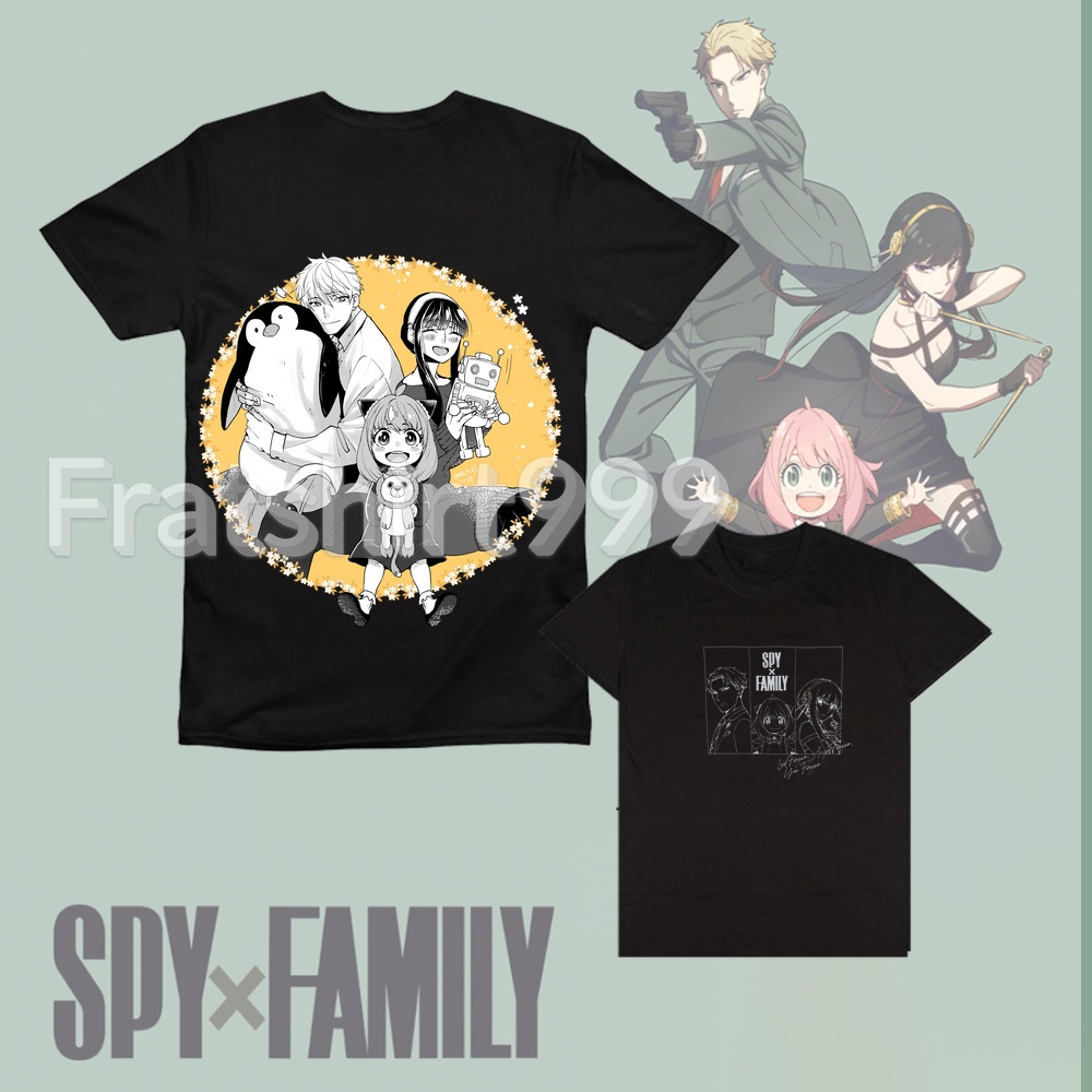 Anime top SPY x FAMILY T-Shirt Loid Forger Yor Briar Anya shirt Jason ...