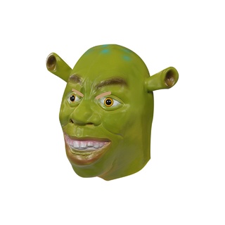 Shrek Mask Cosplay Latex Masks Helmet Masquerade Party Costume Props ...