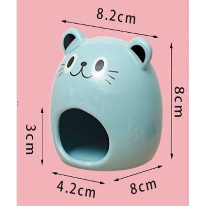 Hamster Ceramic Hide House / Hamster Ceramic Hides / Hamster Ceramic ...