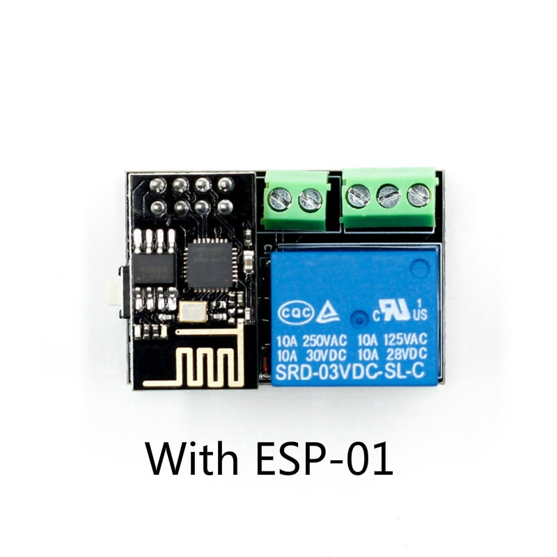 ESP8266 ESP-01S 5V WiFi relay module Things smart home remote control switch phone APP ESP-01 ...