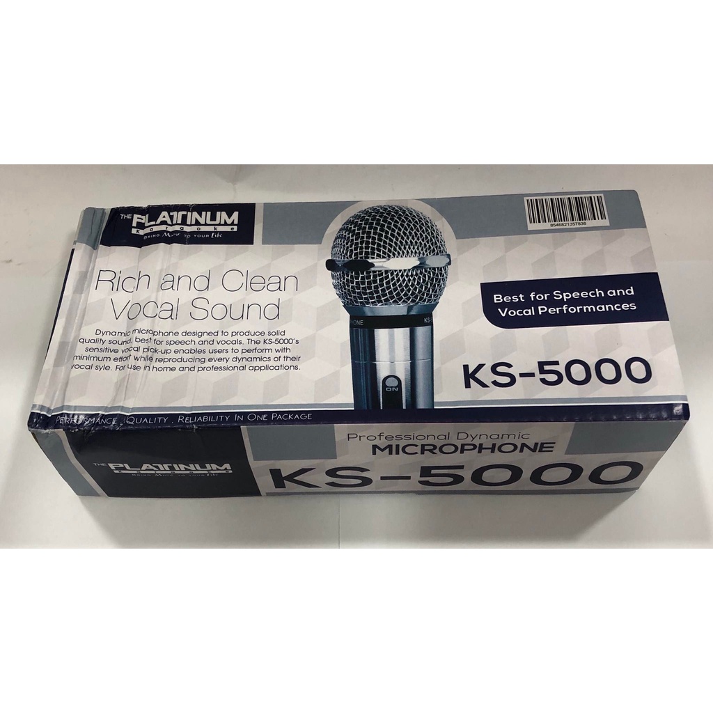 KS-5000 PLATINUM MICROPHONE WIRED | Shopee Philippines