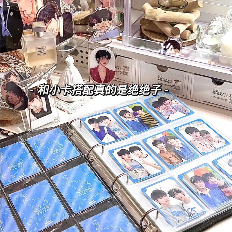 Ohaya Gypsophila PU Album A4 Sudoku 3/4/5/6 inches postcard, idol card ...