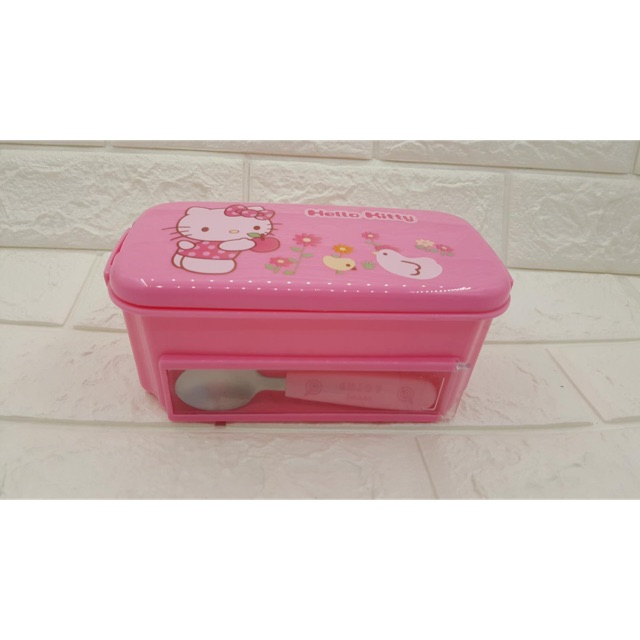 Cartoon character Lunch box With spoon | Shopee Philippines