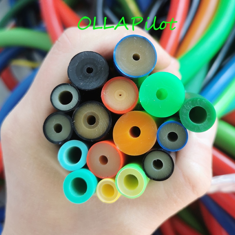 1 Meters 5mm*8mm/5mm*10mm/ 6mm*10mm/3mm*10mm/3mm*12mm/2.5mm*14mm/2mm*14mm Speargun Rubber Red ...