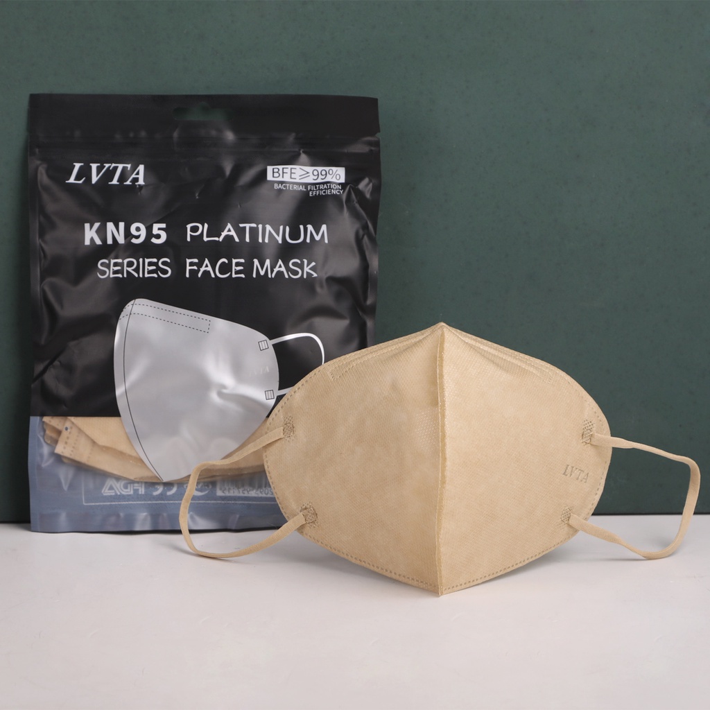 KN95 Face Mask LVTA Platinum Series KN95 Disposable Face Mask | Shopee ...