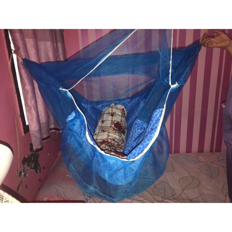 Duyan with tela sa higaan / Baby Duyan / MADE TO ORDER / Mosquito net ...