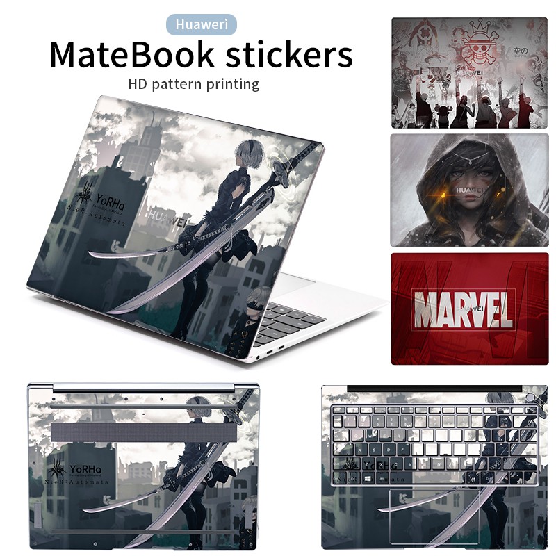 【Fast Ship】MateBook D14 D15 D16 2023 16S stickers Cartoon anime cool ...
