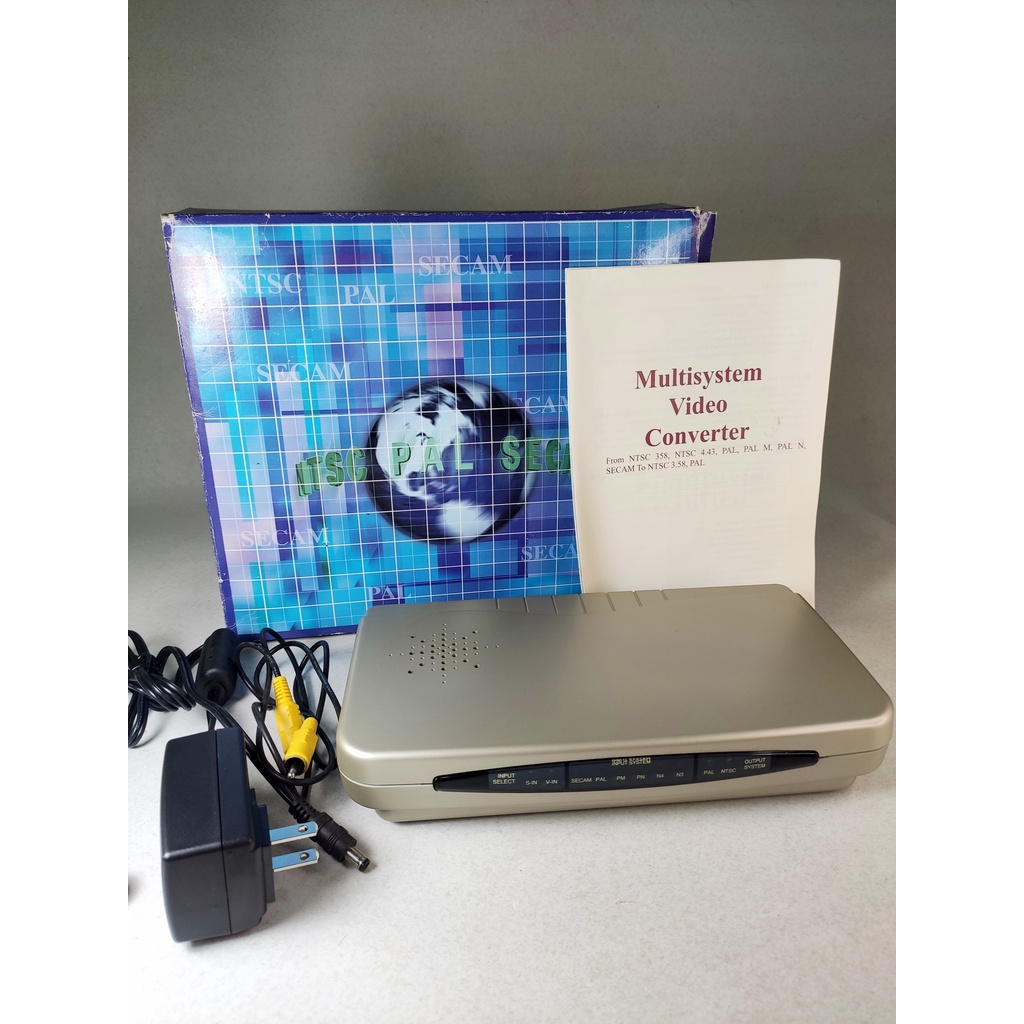 ATLONA USA MULTI-SYSTEM VIDEO CONVERTER NTSC/PAL/SECAM CDM-660 | Shopee ...