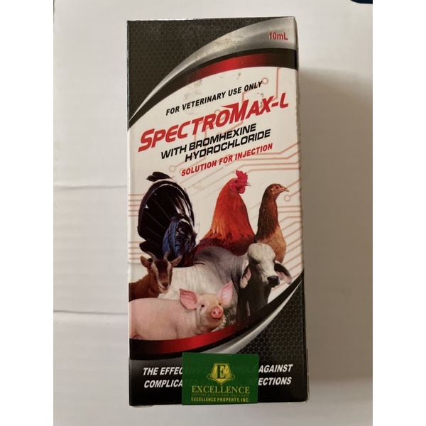 L-Spec Injectable Anti Bacterial / Anti Infective 10ml Lspec Spectromax ...