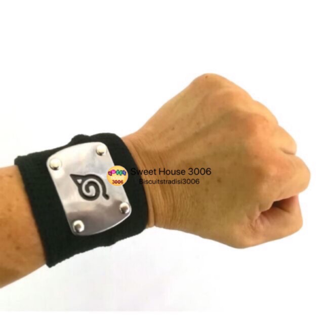 Anime Hobby Naruto Hand Wrist Band Accessories 1pcs | Shopee Philippines