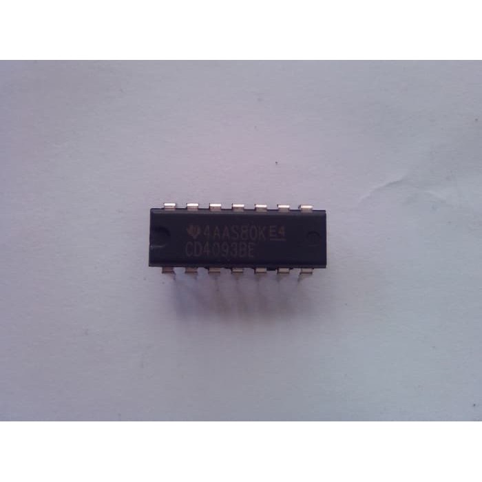 Cd4093 4093 CMOS Quad 2 Input NAND Schmitt Triggers | Shopee Philippines