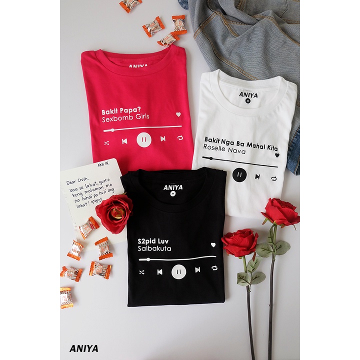 ANIYA CLOTHING Valentine's Shirt S2pid Love Roselle Nava Sexbomb Unisex Shirt Men's Women's T ...