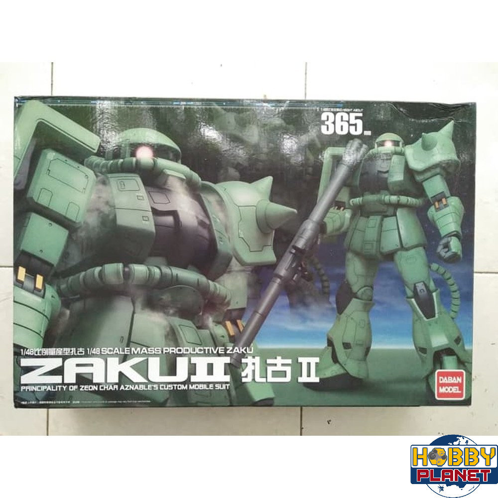DBN Mega Size 1/48 Zaku II (#365) | Shopee Philippines