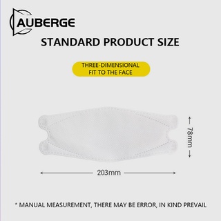 AUBERGE 50pcs KF94 Face Mask for Audlt KF94 Mask Original 4ply of ...