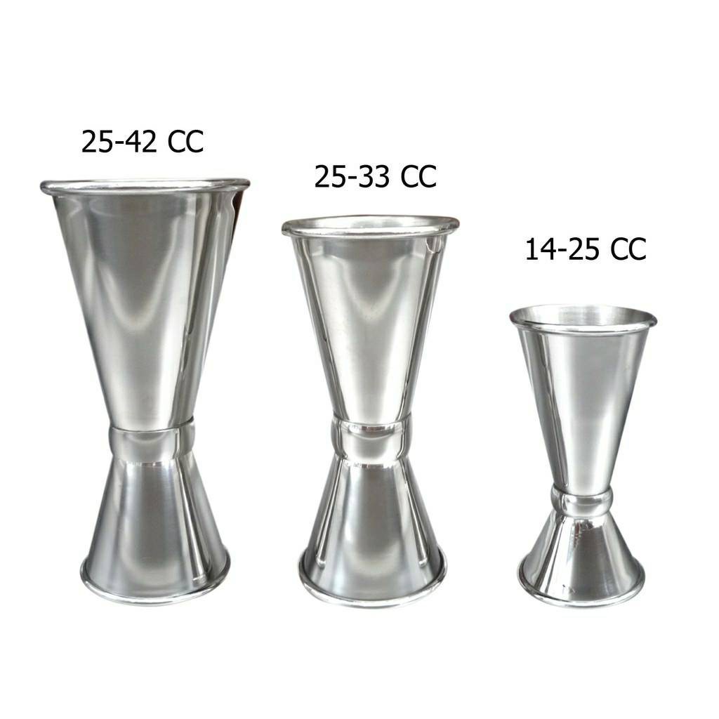 Stainless Steel Measuring Cone Is A Device In Mixing Cocktails 2 Sides ...