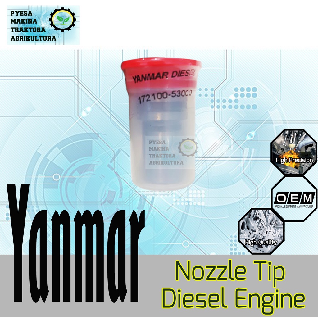 Nozzle Tip for all Yanmar Model TS NS F S SS ET NT TS70 TS105 F4 F5 F6 ...