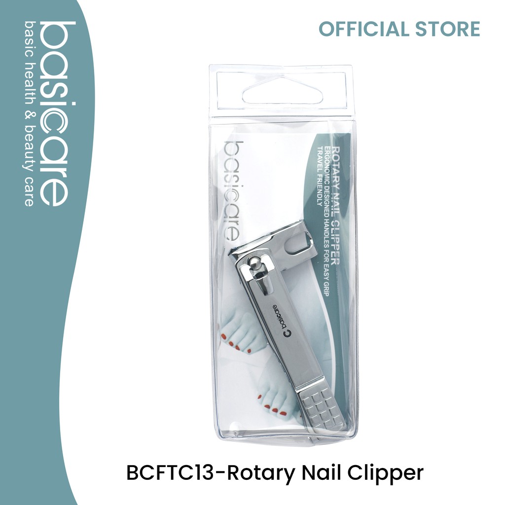 Basicare Premium Rotary Toe Nail Clipper BCFTC13 | Shopee Philippines
