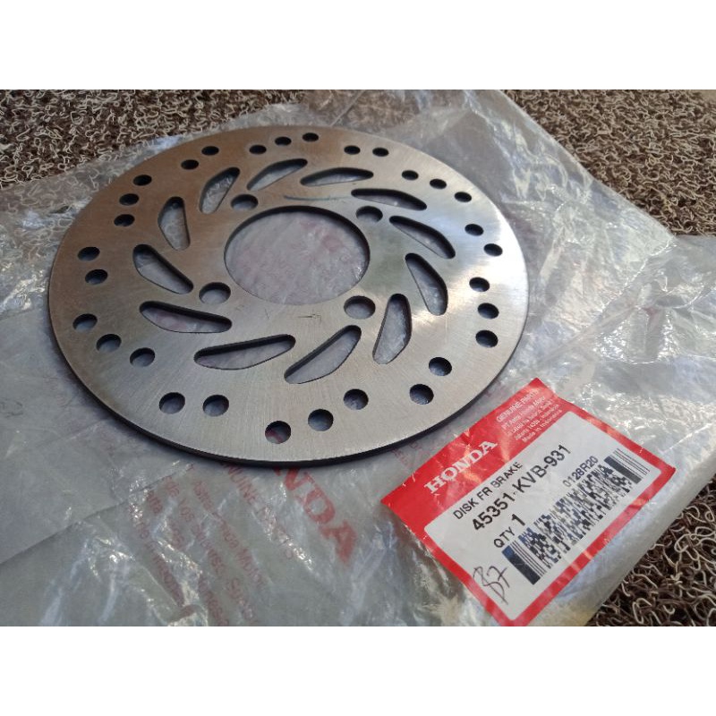 Front Brake Disk (Disc Plate) for Honda Beat Fi V1 &V2 / Click125/150 ...