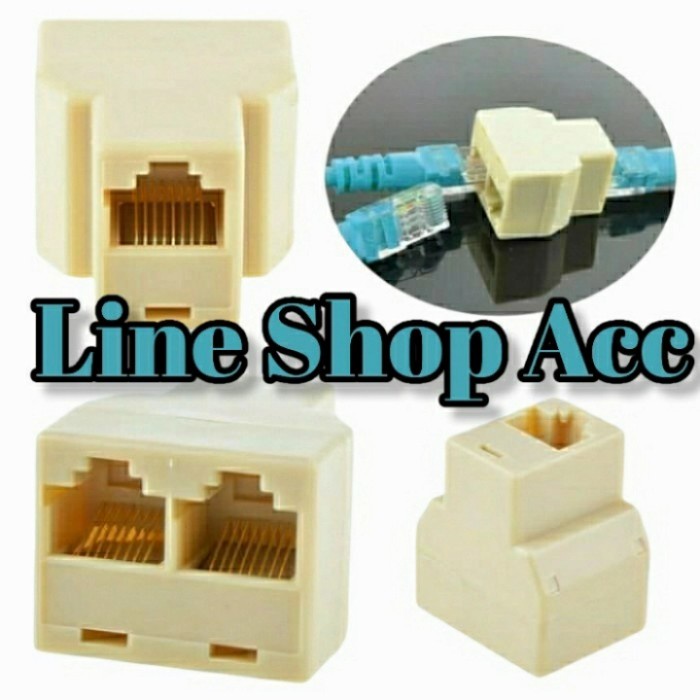 Rj45 Double Branch Utp Barrel - Double | Shopee Philippines