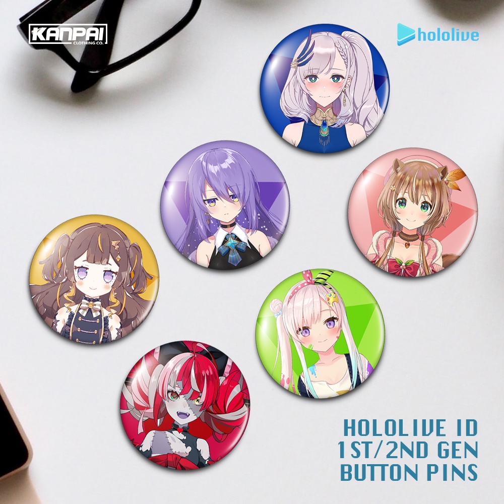Kanpai Co. Button Pins - 1st & 2nd Generation | Shopee Philippines