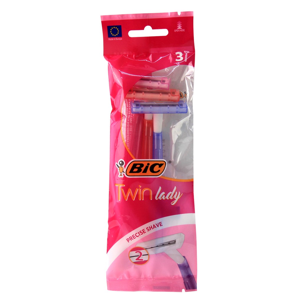 Bic Twin lady Precise Shaver 3pcs | Shopee Philippines