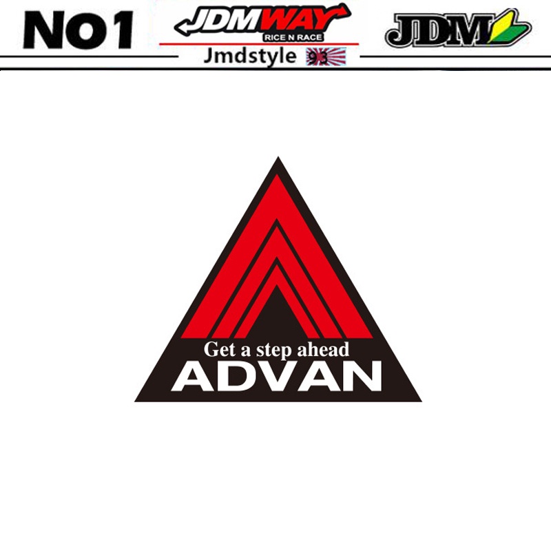 Advan Racing Decal Stickers JDM Drift Decal for Your All Cars Racing ...