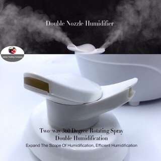 Humidifier double nozzle large capacity ultrasonic humidifier | Shopee ...