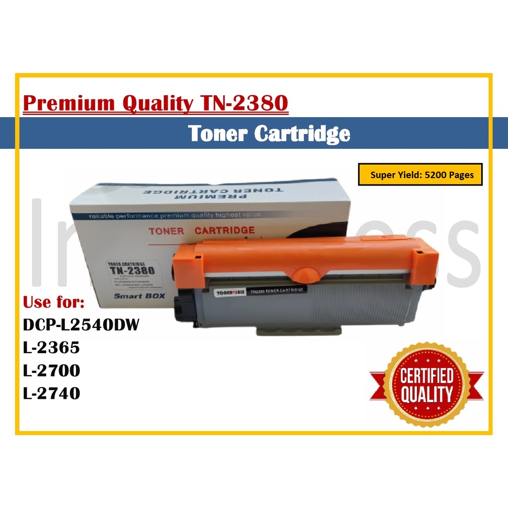 Toner Cartridge TN2380 TN-2380 for DCP L2540dw L2540 L2365 L2700 L2740 ...