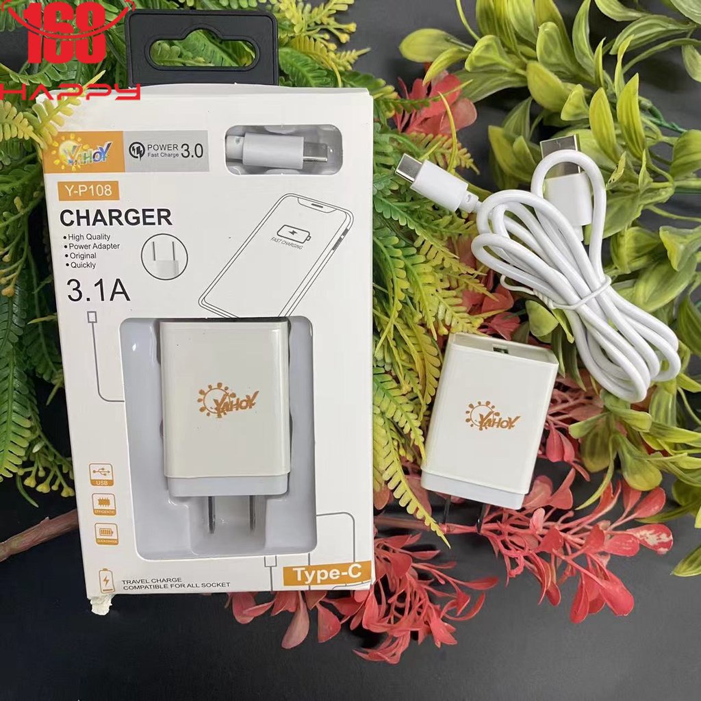 COD Genuine Brand 3.1A Fast Charge Charger Mini Universal Kit Adapter ...