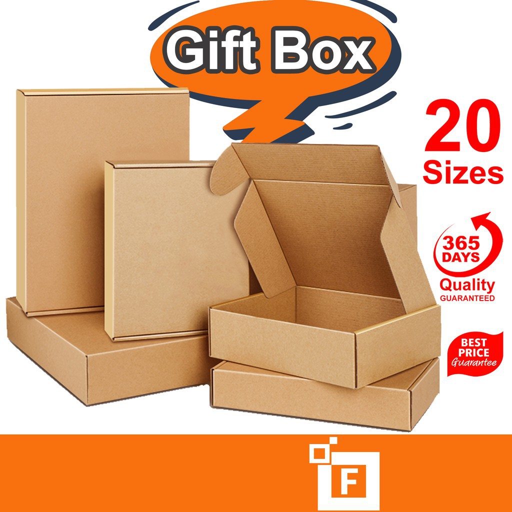 Birdbox Corrugated Brown Kraft T- Mailer Box MB1 (15x15x5cm)or ...