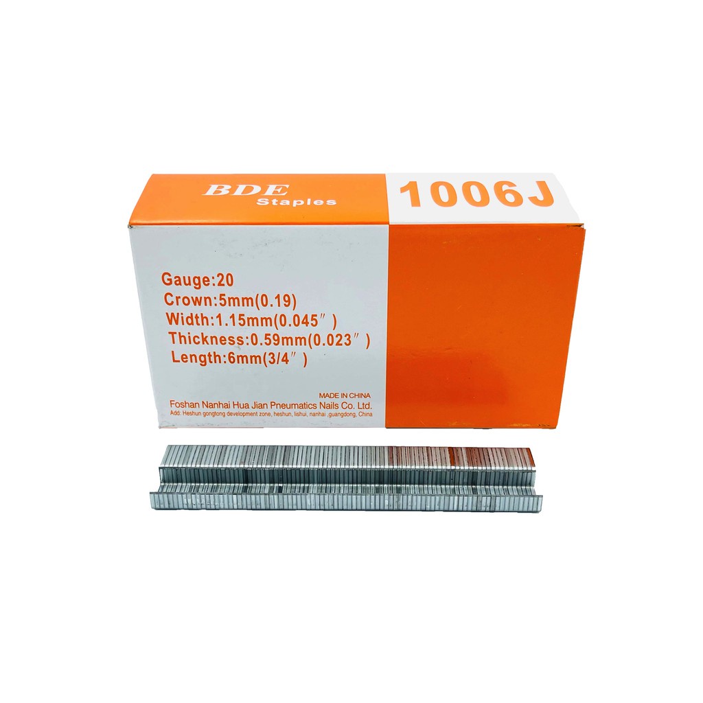 Knk Motor Gun Tucker Staples Wire 1006J and 1008J 1Box | Shopee Philippines