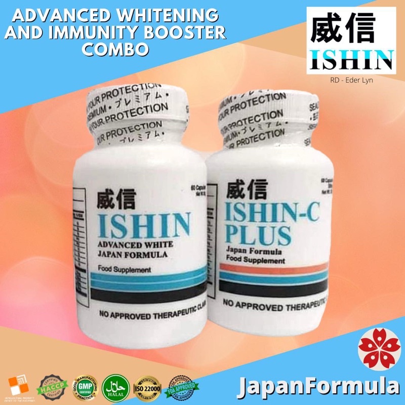 Ishin Advanced White Ishin C Plus 60 capsules Ishin Japan Formula ...