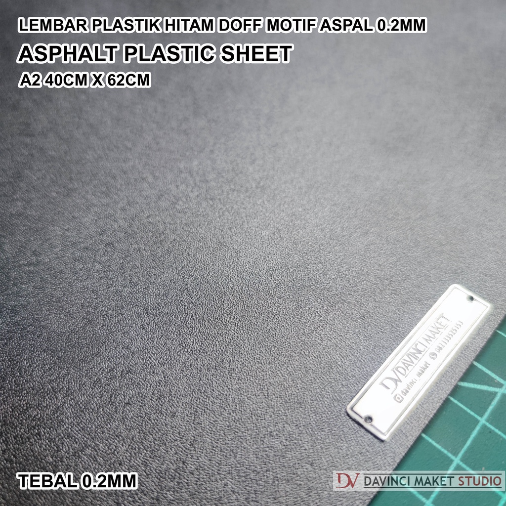 Doff Gray Plastic Asphalt Sheet Diorama Mockup Material Texture ...