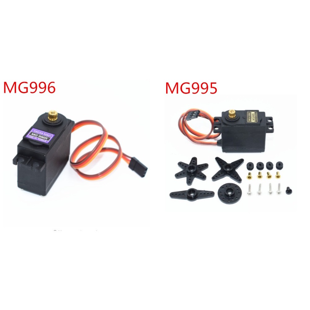 10PCS Servos Digital MG996R MG995 Servo Metal Gear for Futaba JR Car RC ...
