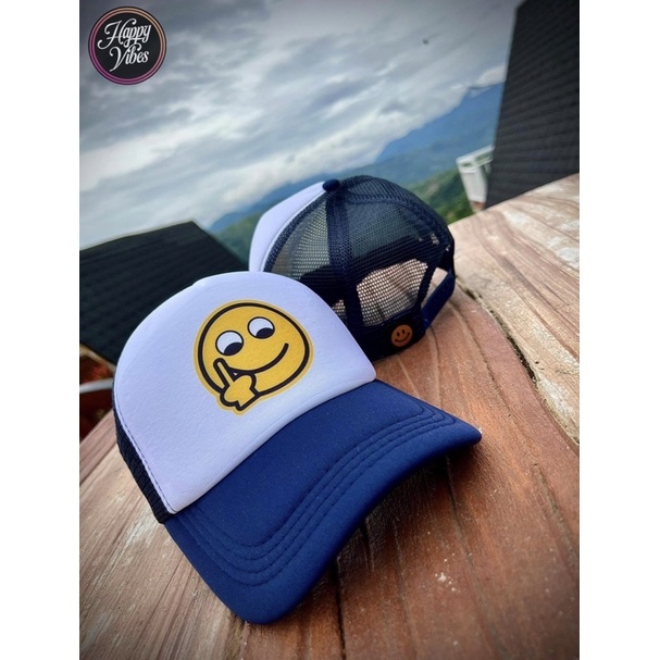 Up Yours Vibe - Caps (Dark Blue) | Shopee Philippines