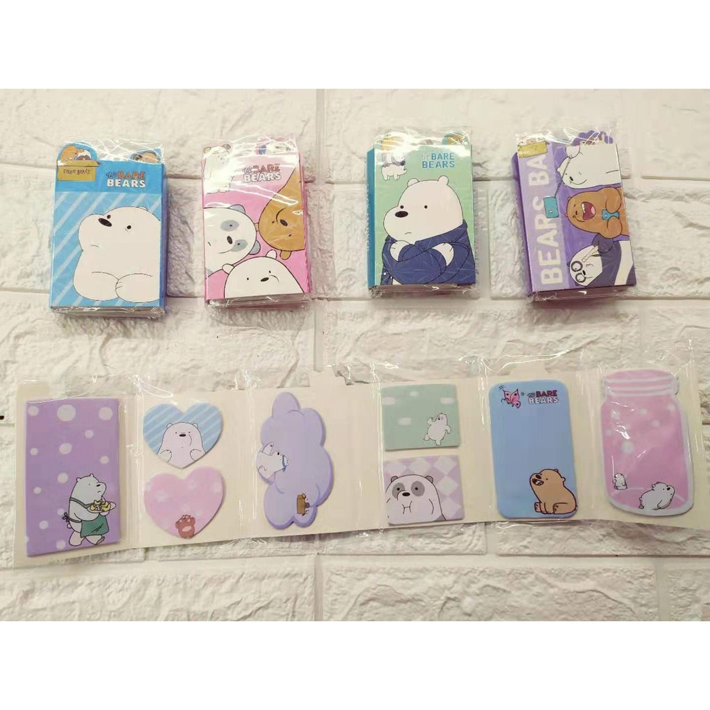 BT21 BTS/Unicorn many design 6 in 1 Sticky Notes Post it | Shopee ...