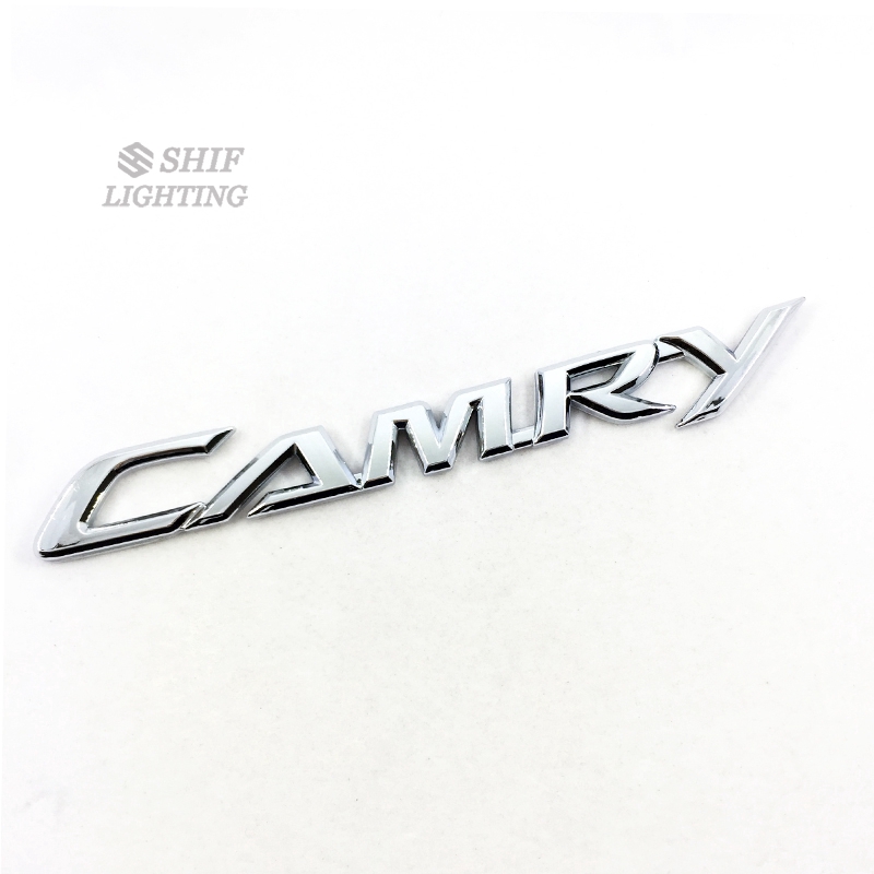 1 x ABS CAMRY Letter Logo Car Auto Rear Trunk Emblem Badge Sticker ...