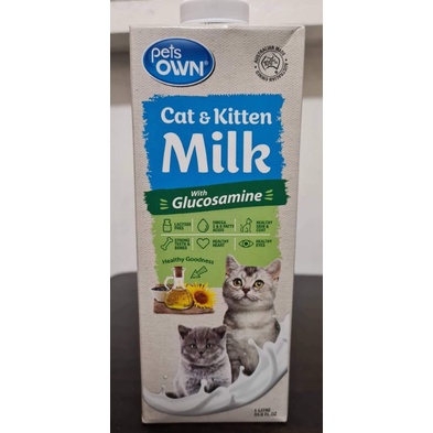 Pets Own Cat & Kitten Milk with Glucosamine 1L | Shopee Philippines