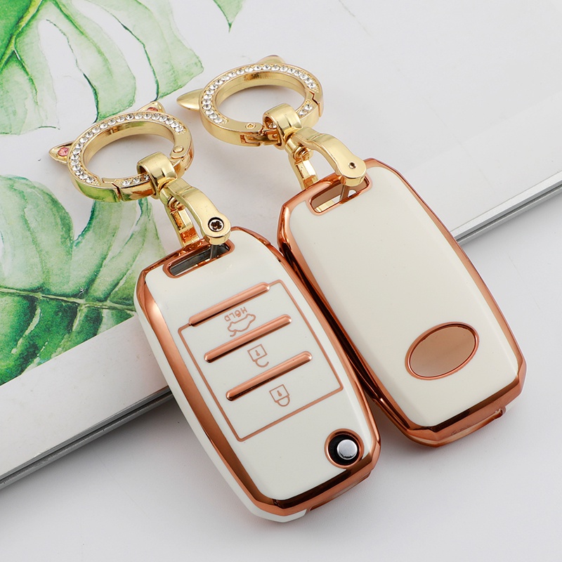 TPU Car Key Case Cover For Kia Rio 3 K2 Ceed Cerato K3 Sportage 4 ...